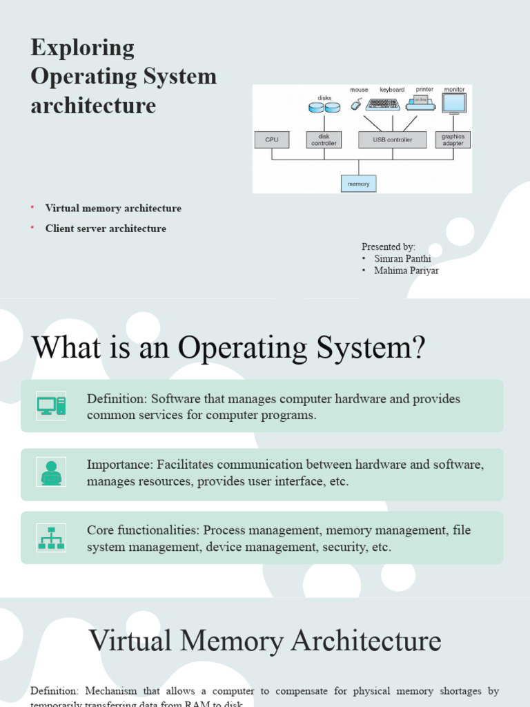 Exploring Operating System Architecture | PDF | Operating System | Client–Server Model