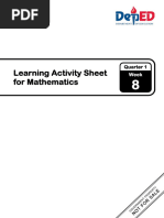 Q3 WS Mathematics-8 Lesson-2 Week-2 | PDF | Mathematics