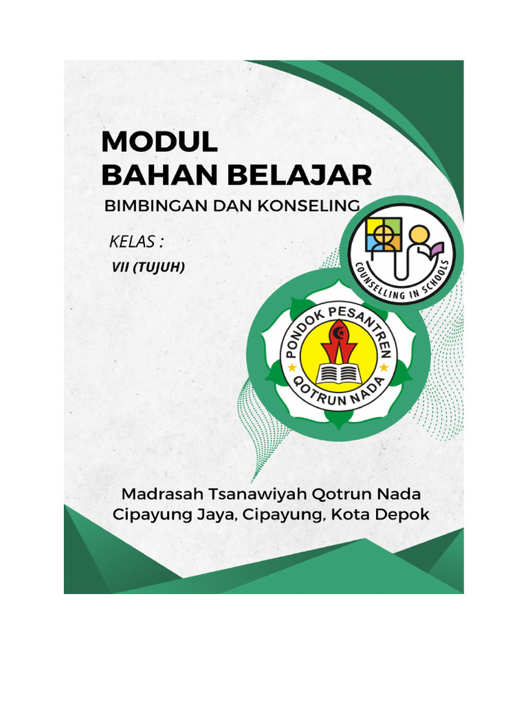 Modul BK Kelas 1 (2024 2025) | PDF