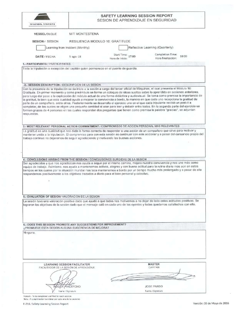 Modulo 10 Gratitud | PDF