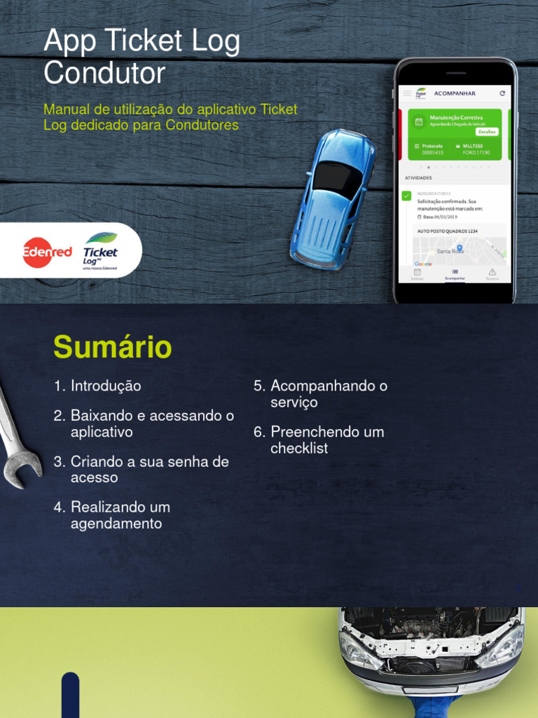 Manual - App Ticket Log - COM CHECKLIST | PDF | Aplicativo para celular | iOS