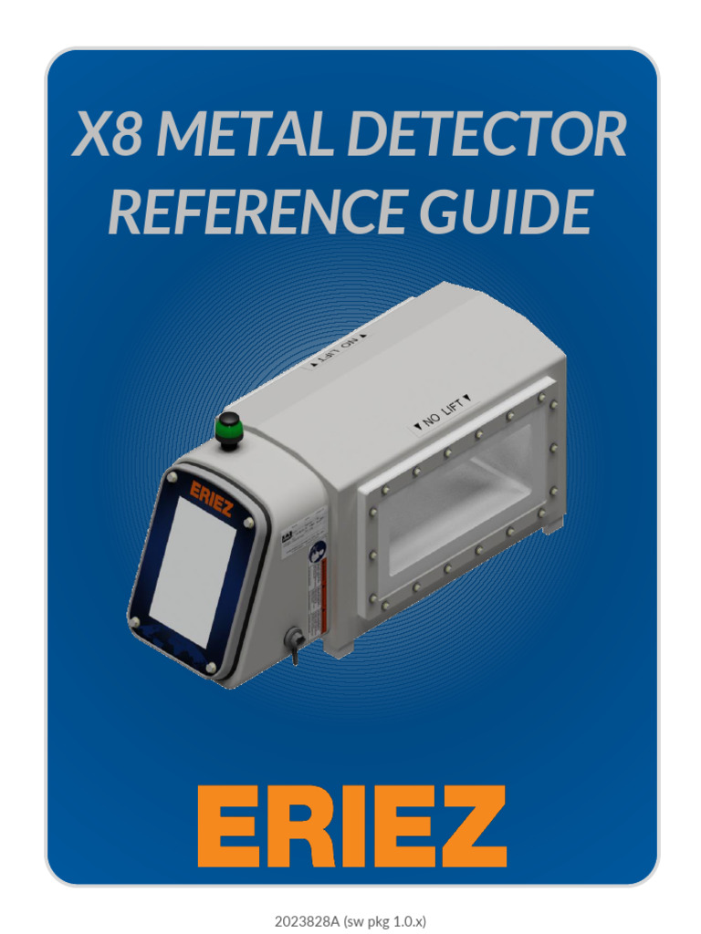 X8 Metal Detector Reference Guide | PDF | Relay | Switch