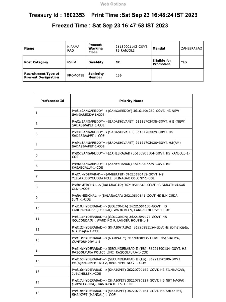 Rama Roa Web Options | PDF