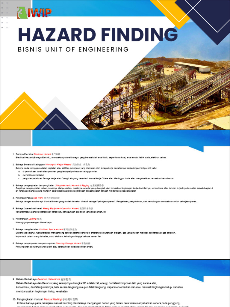 Hazard Finding | PDF