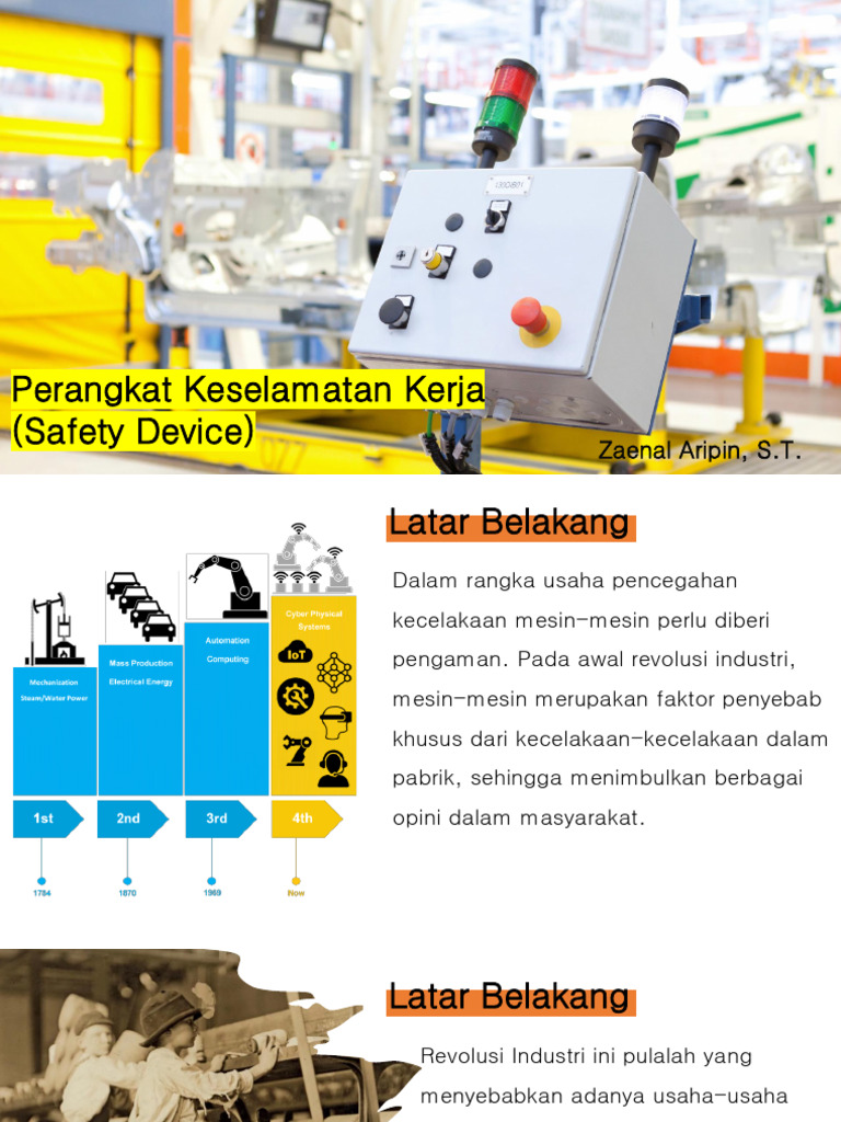 Perangkat Keselamatan pada Mesin | PDF | Komputer