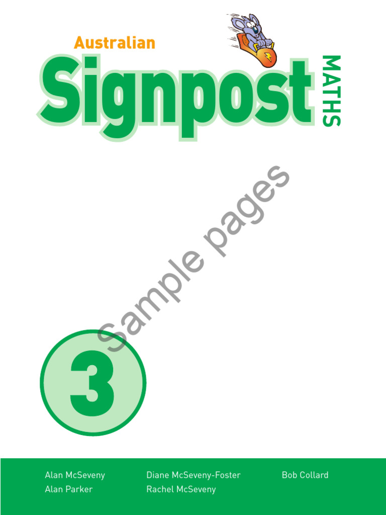 Australian Signpost Maths Year 3 Student Book Sample | PDF ...