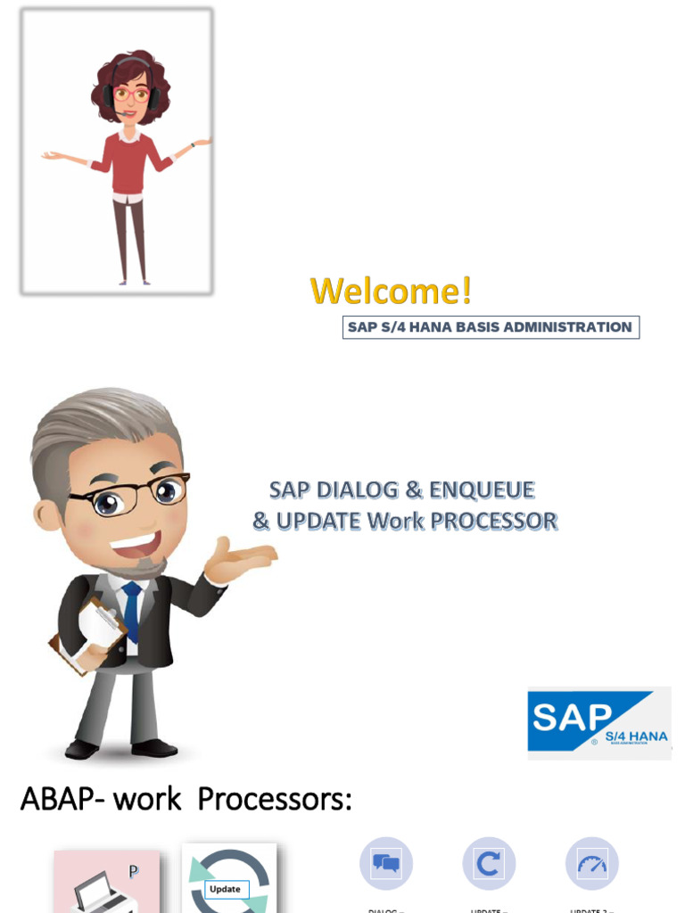3SAP Dialog Update Enqueue+ (Autosaved) | PDF | Process (Computing ...