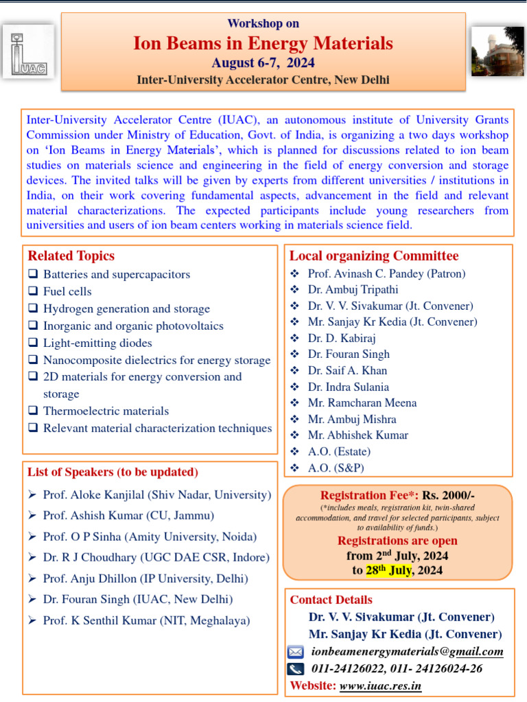 Flyer 1 | PDF | Physical Sciences | Electricity