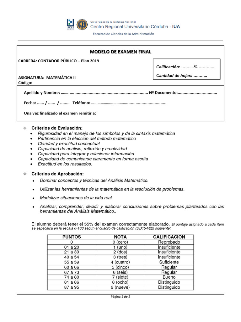 Actividad_-_Modelo_de_Examen_Final | PDF