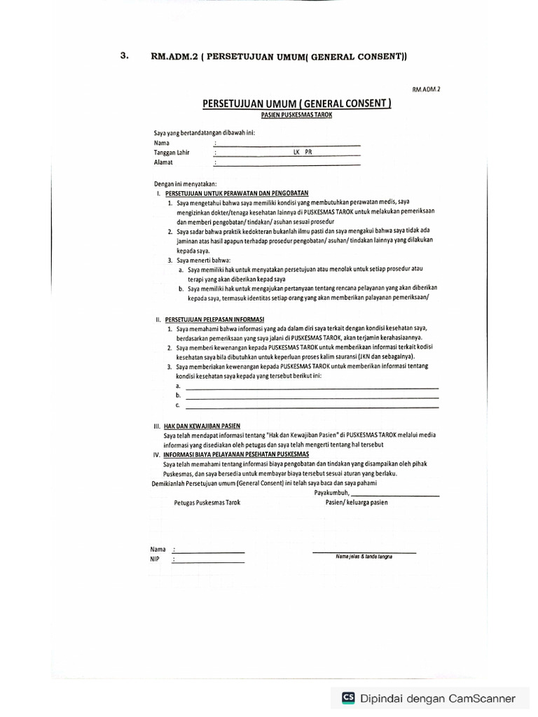 General Consent | PDF