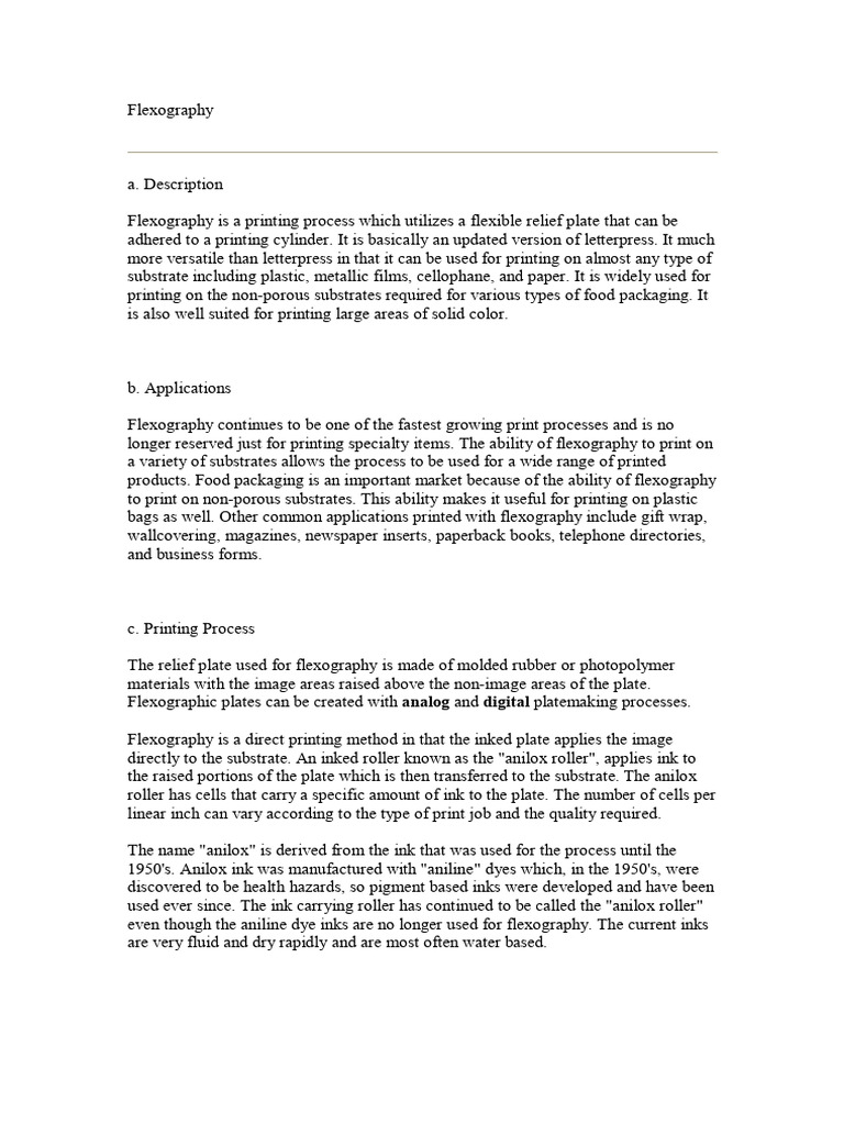 Print Processes | PDF | Printing | Thermography