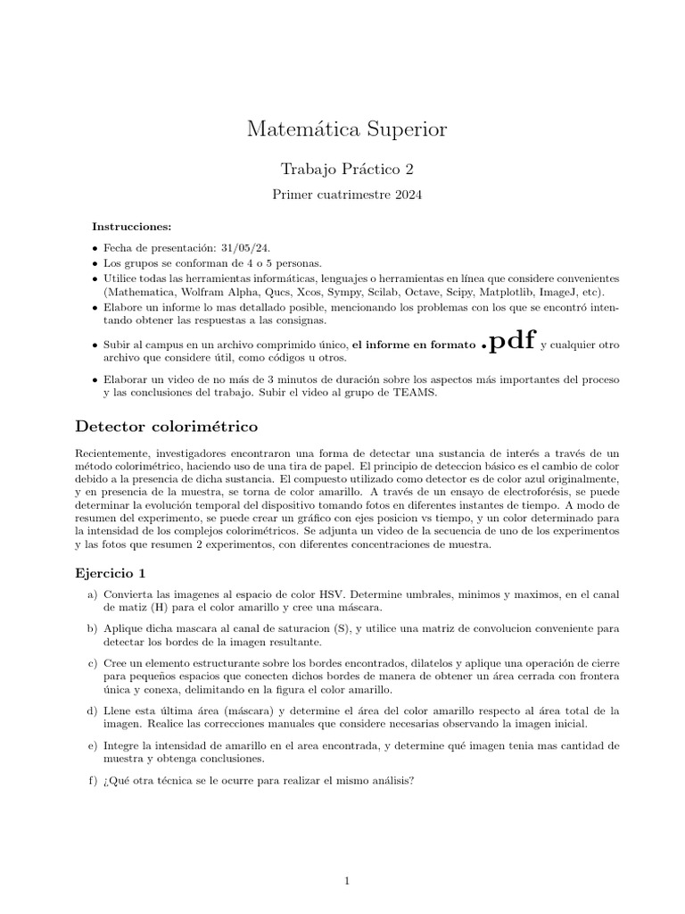 TP2_2024 | PDF | Color