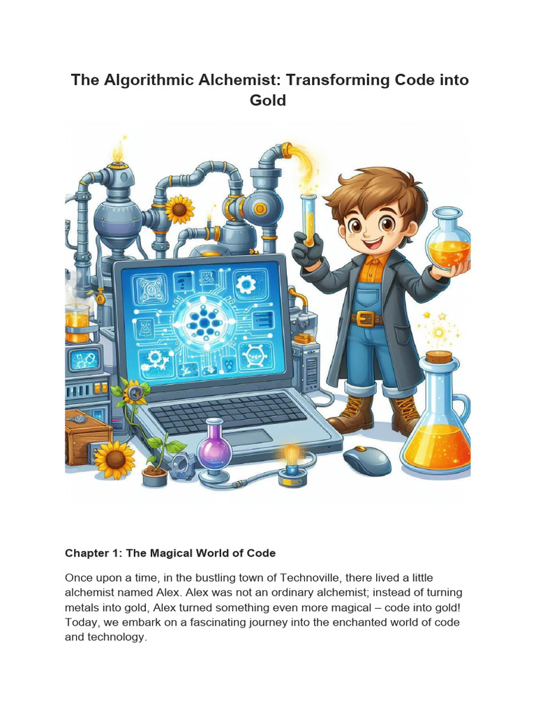 The Algorithmic Alchemist - Transforming Code Into Gold | PDF | Young Adult