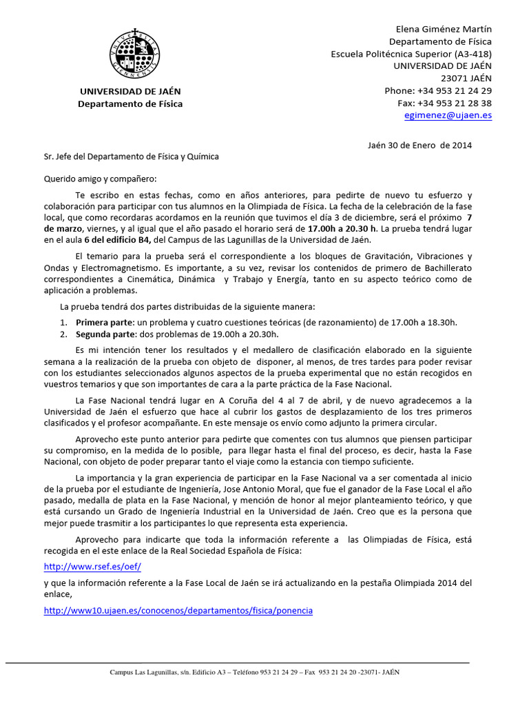 Circular II Fase Local | PDF