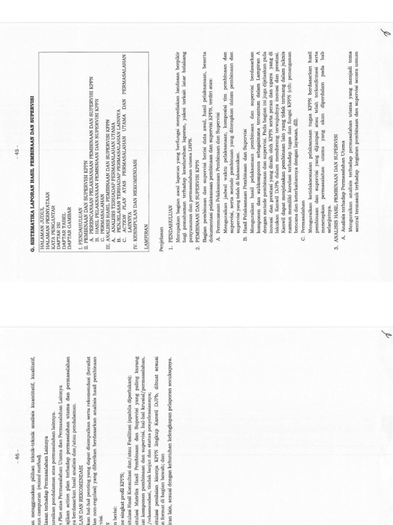 Sistematika LHPS | PDF