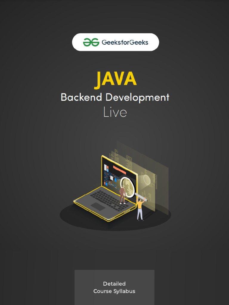 Backend Development: Detailed Course Syllabus | PDF | Spring Framework | Computing