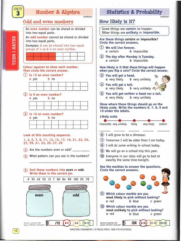 Targeting Homework - Year 3 - Pgs 12 To 19 | PDF | Plants | Foods