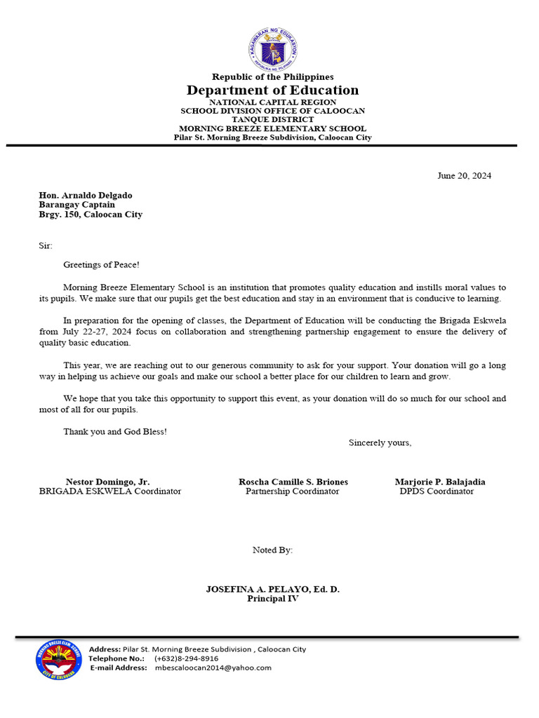 Brigada 2024 Letter With-ESign | PDF