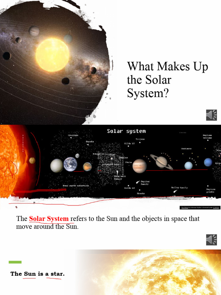 What Makes Up The Solar System | PDF