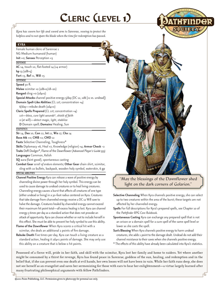_cleric_pregen | PDF