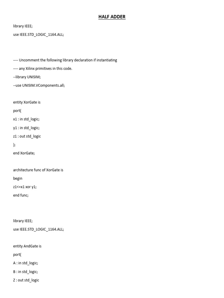 Adders Download Free Pdf Computer Programming