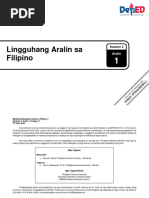 Grade 7 Filipino - MODULE 1 To 4 | PDF