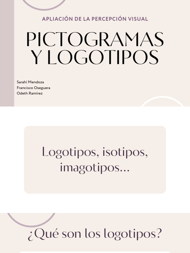 Pictogramas y Logotipos | PDF | Comunicación | Marca