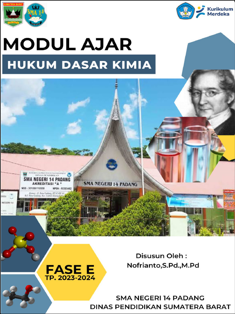 Modul Ajar Hukum Dasar Kimia | PDF