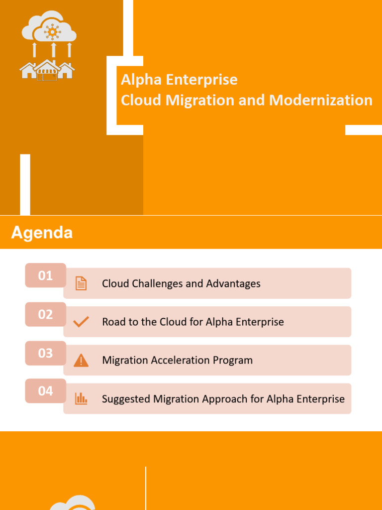 Alpha Enterprise Cloud Migration Strategy | PDF | Cloud Computing | Mainframe Computer