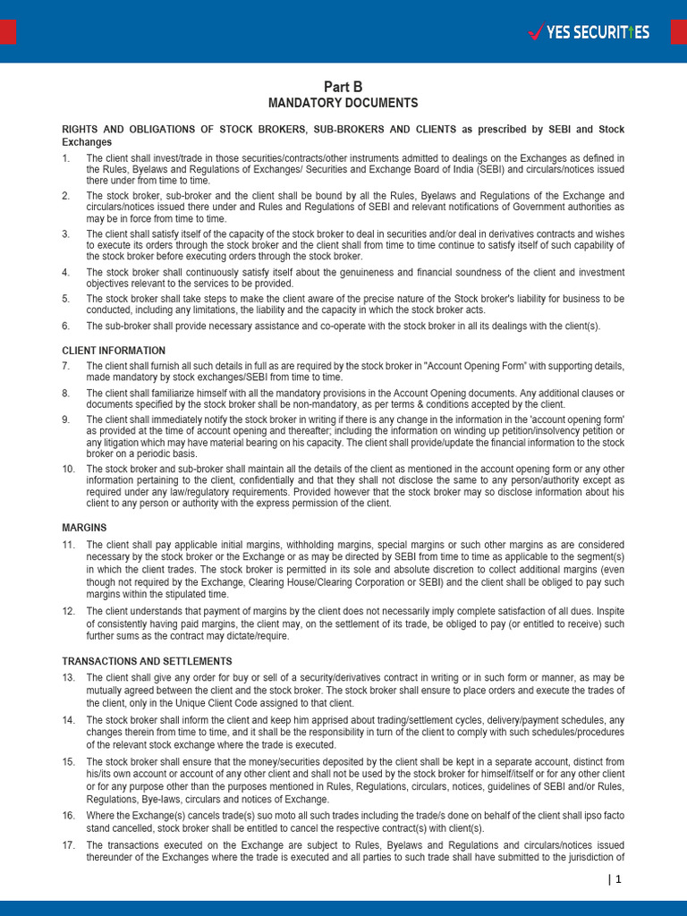 NYBL Right and Obligation Document | PDF | Stocks | Margin (Finance)