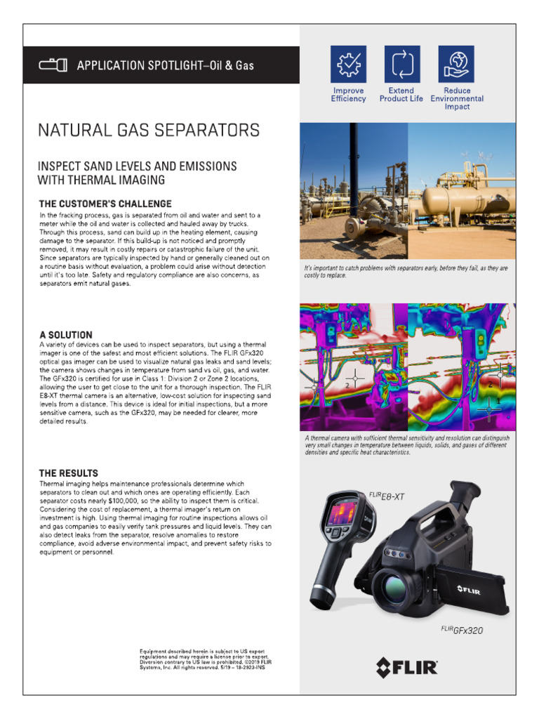 FLIR Application Spotlight Separators | PDF