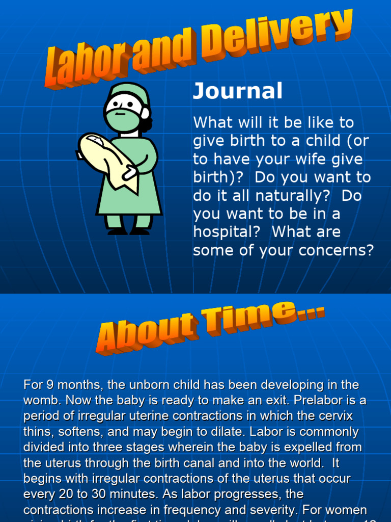 Labor and Delivery | PDF | Childbirth | Uterus