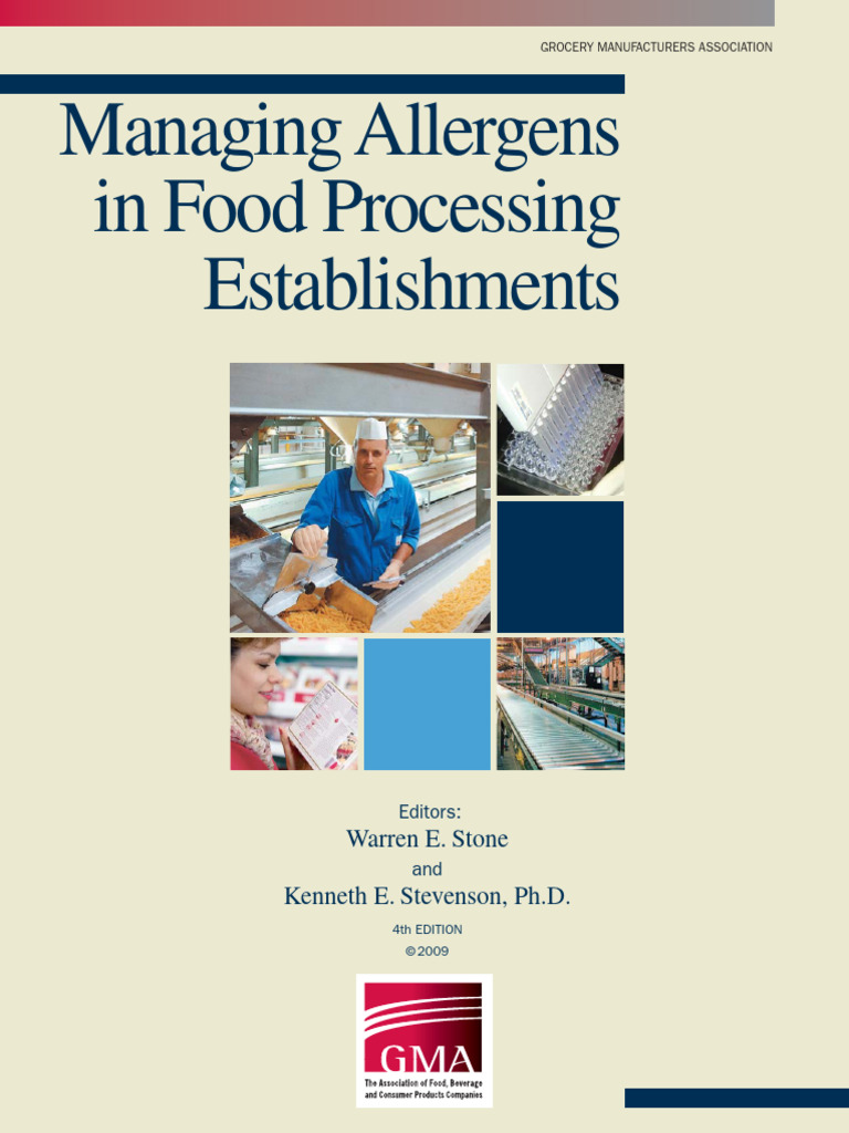 Managing Allergens in Food Processing Establishments | PDF | Food ...