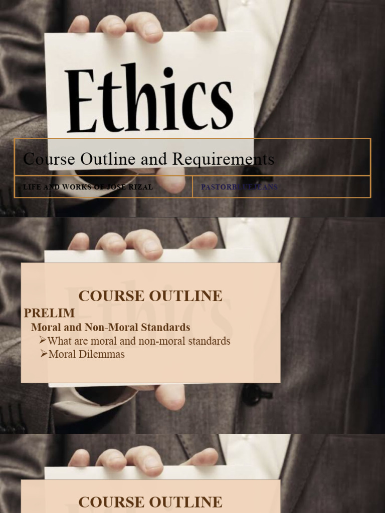 Ethics Basic Concepts | PDF | Morality