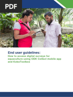 A Guide To Create An ODK Data Collection Form | PDF | Computer Engineering | Computer Programming