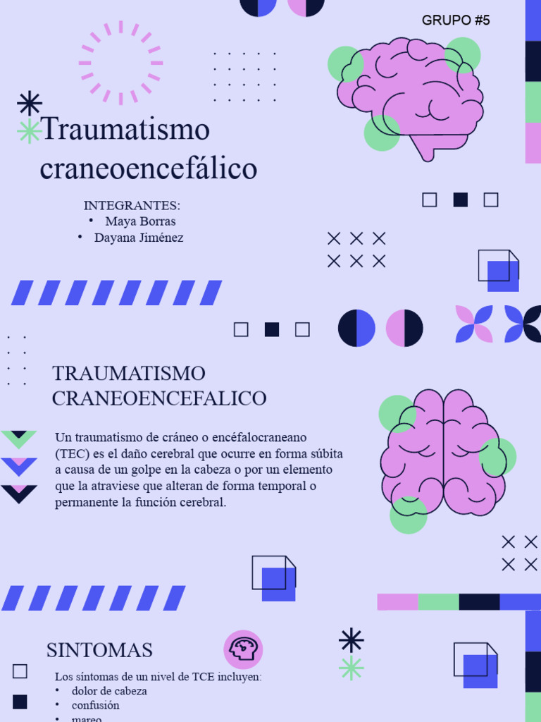 Traumatismo Craneoensefalico | PDF | Lesión cerebral traumática ...