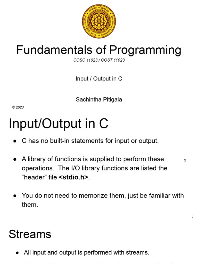 Lecture 06 Pdf Pointer Computer Programming Parameter Computer Programming