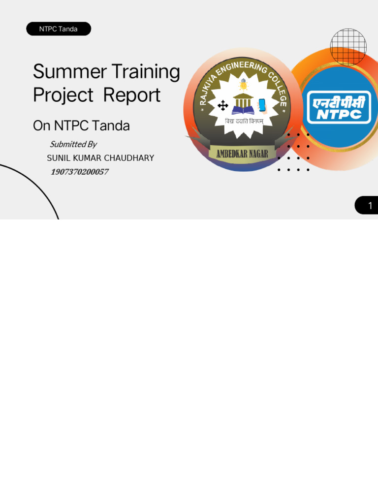 NTPC Presentation 2023 | PDF | Electrical Substation | Transformer