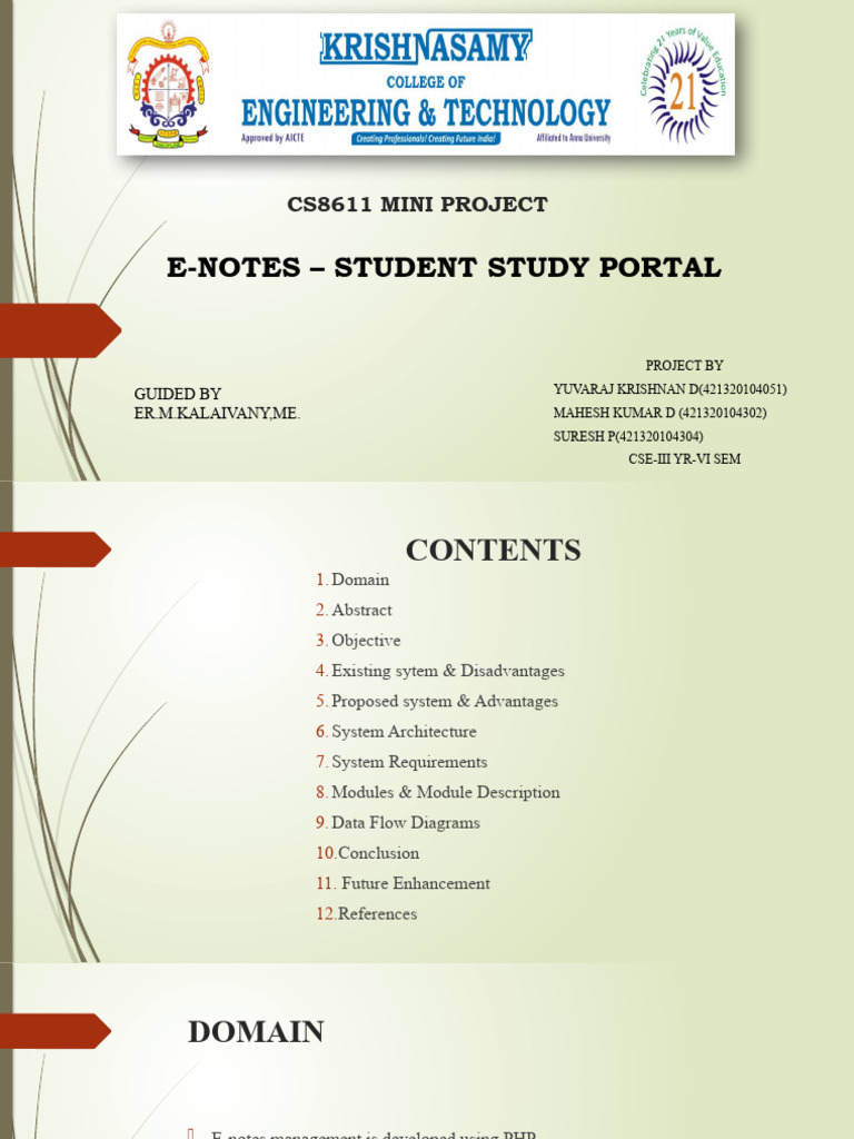 Mini Project Yuvaraj | PDF | Software | Information Technology