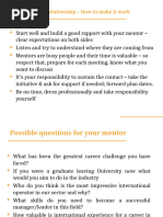 Mentoring Progress Report - FORM | PDF