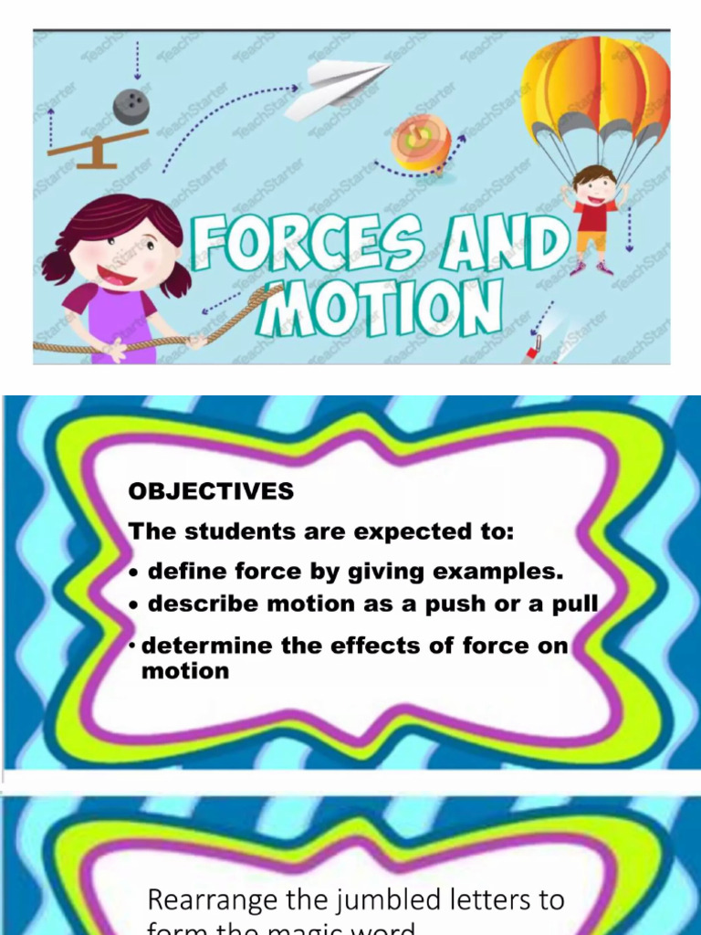 Force and Motion | PDF