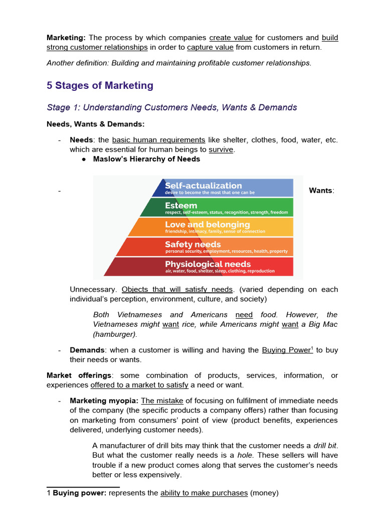What is Marketing | PDF | Marketing | Customer
