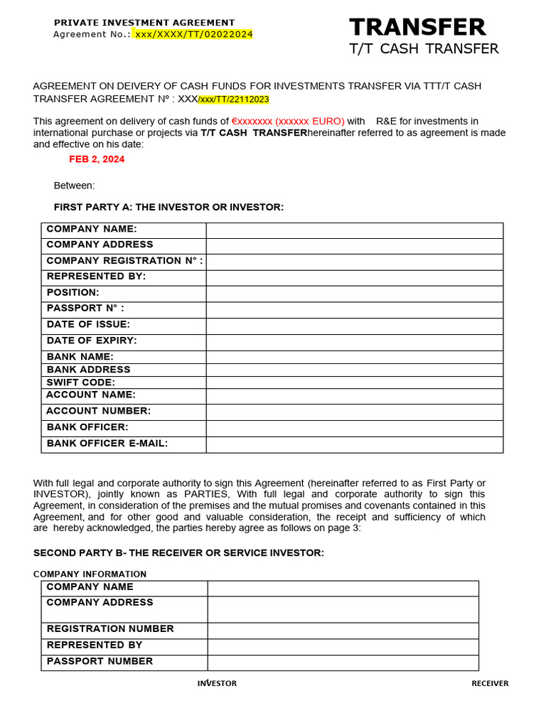 TT Cash Doa | PDF | Payments | Banks