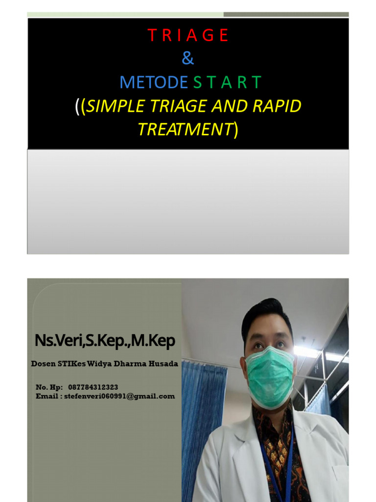 Panduan Triage dan Metode START | PDF