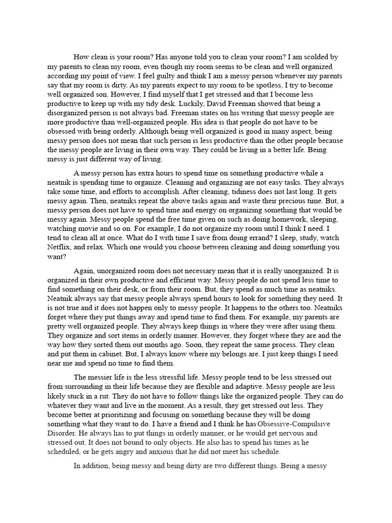 Essay 3 | PDF | Behavioural Sciences