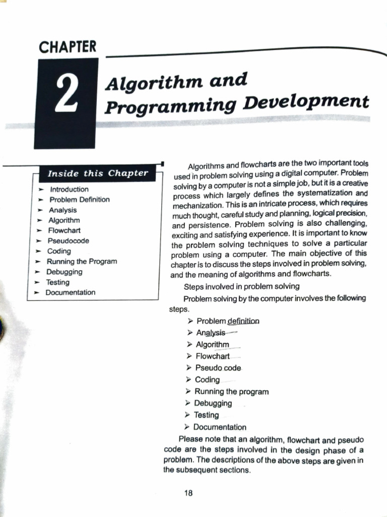 Algorithm Flowchart And Pseudo Code Pdf Algorithms Computer Program 