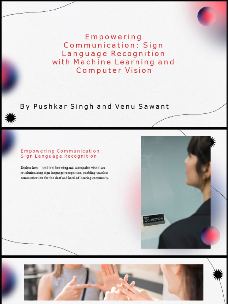 Slidesgo Empowering Communication Sign Language Recognition With ...