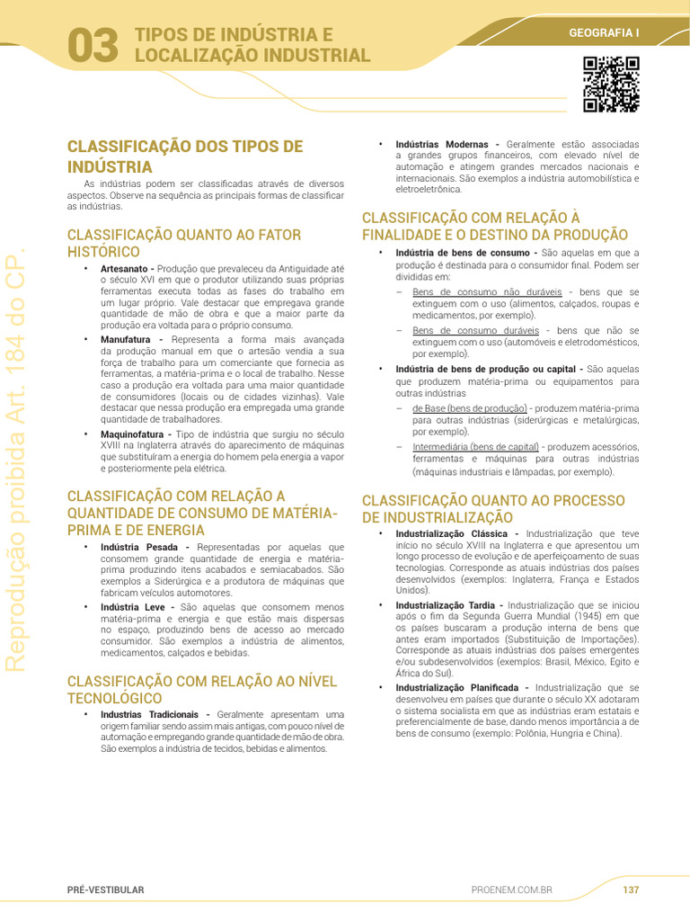 Classificação Dos Tipos de Industria | PDF | Despesa | Apple Inc.