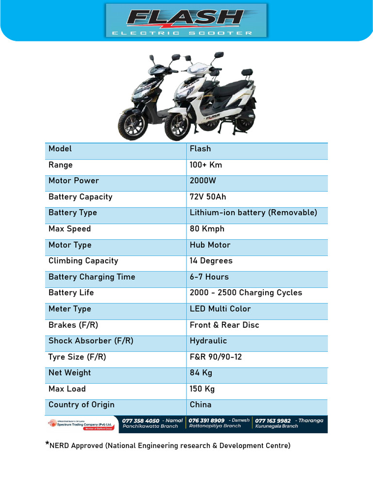 Flash Specification Sheet | PDF | Business | Computers