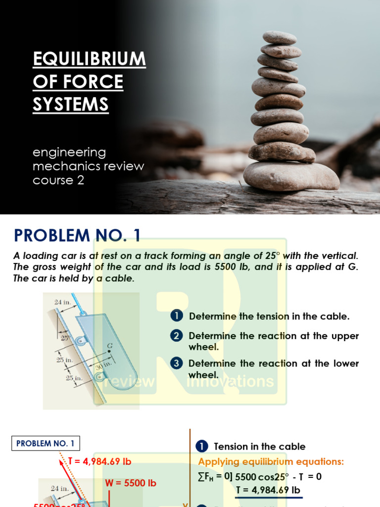 Engineering Mechanics 2 | PDF | Tension (Physics) | Chemical Equilibrium